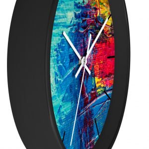 Abstract Painting Style | Wall Clocks - Clarita