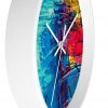 Abstract Painting Style | Wall Clocks - Clarita